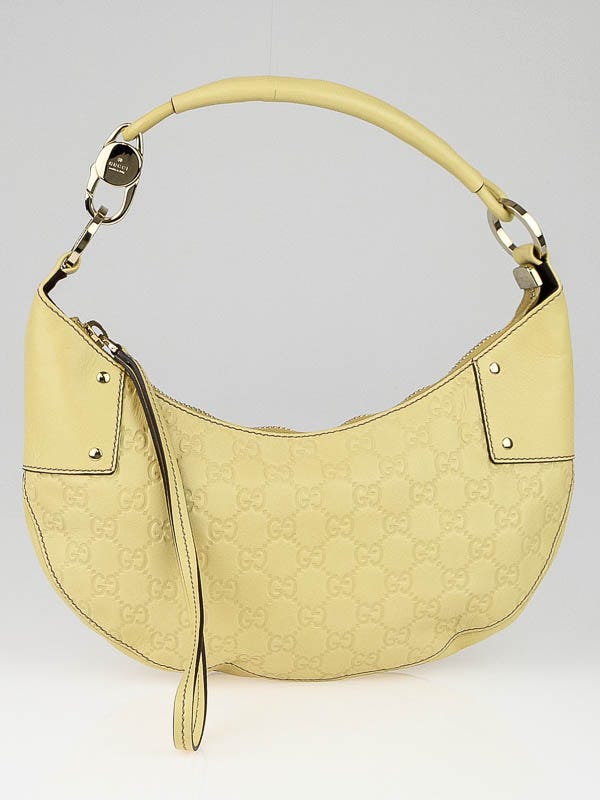Gucci Yellow Guccissima Leather Small Shoulder Bag | Yoogi's Closet
