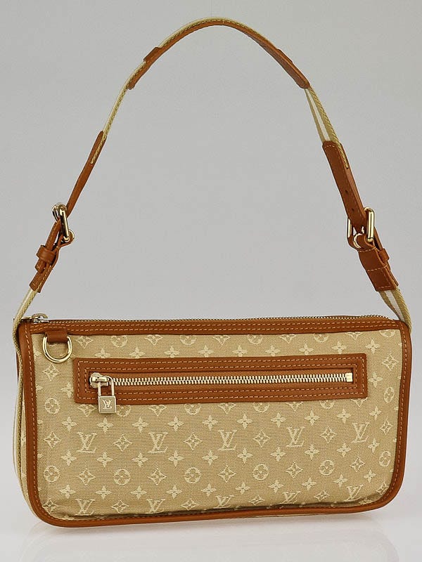 Louis Vuitton Beige Monogram Mini Lin Kathleen TST Shoulder Bag | Yoogi ...