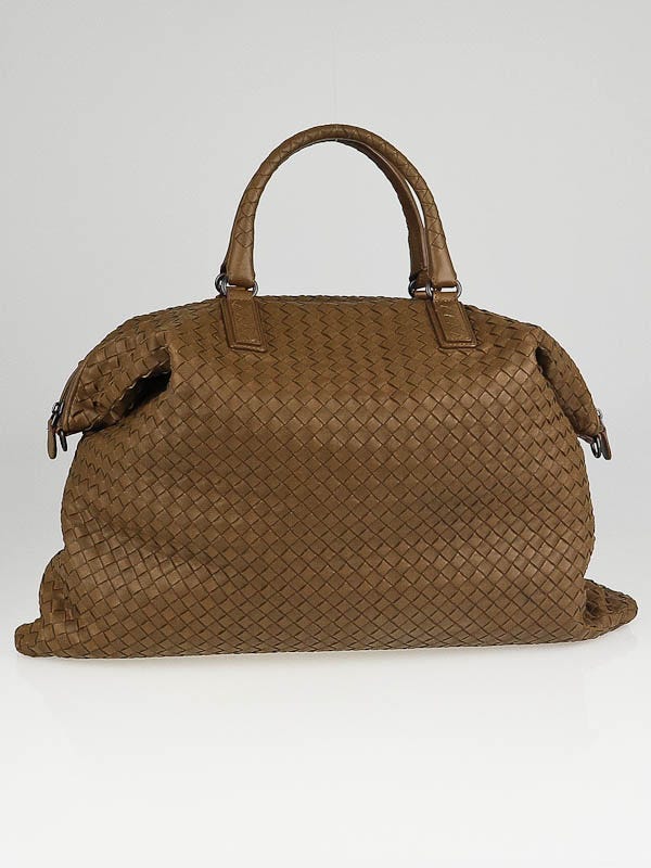 Bottega Veneta Chene Intrecciato Woven Nappa Leather Convertible Bag ...