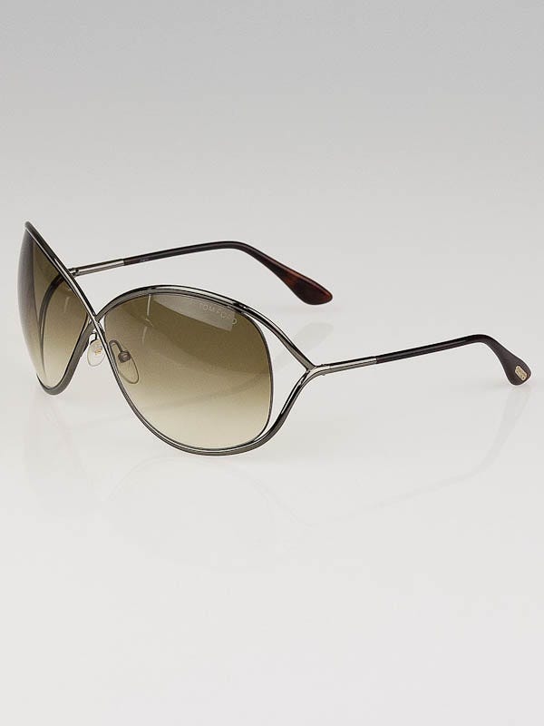 Tom Ford Metal Frame Gradient Tint Miranda Sunglasses- TF130 | Yoogi's ...