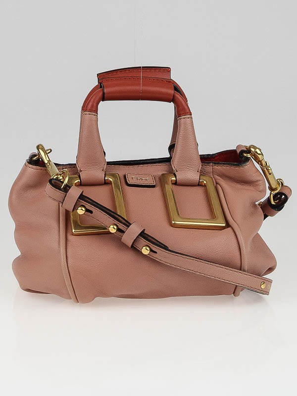 Chloe Waterlily Glazed Leather Mini Ethel Crossbody Bag | Yoogi's Closet