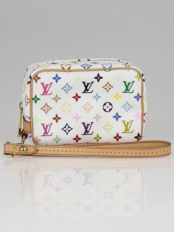 Louis White Monogram Multicolore Wapity Case | Yoogi's Closet
