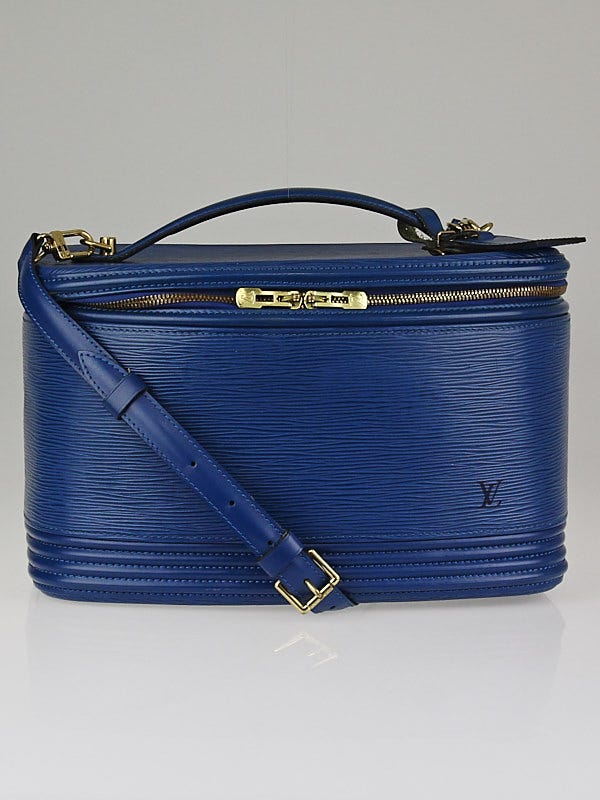Louis Vuitton Toledo Blue Epi Leather Nice Beauty Case | Yoogi's Closet