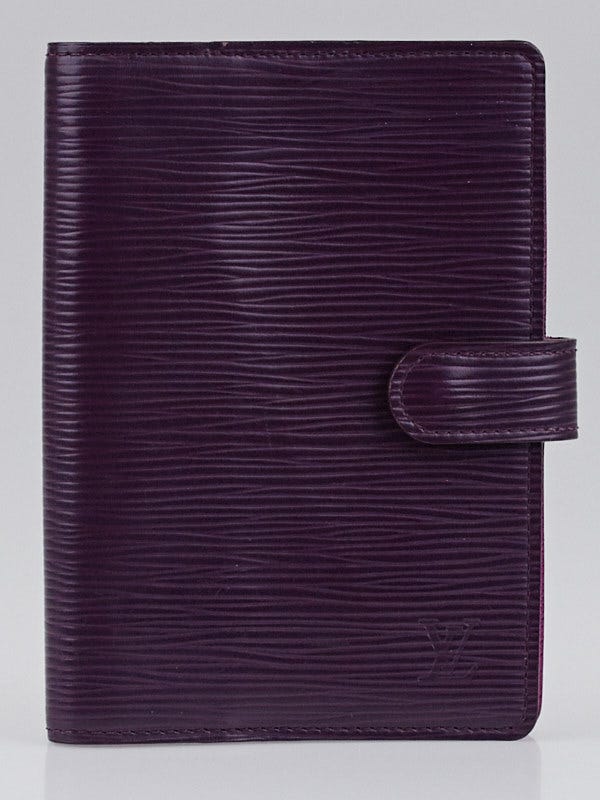 Louis Vuitton Cassis Epi Leather Small Agenda/Notebook | Yoogi's Closet