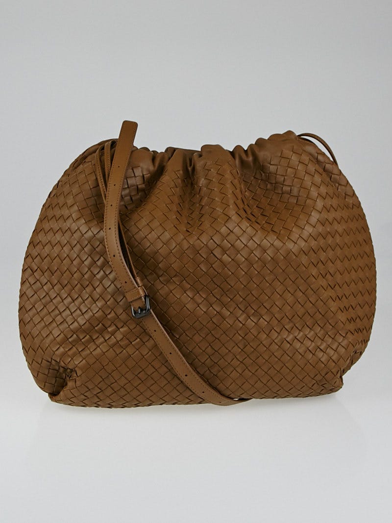 Bottega Veneta Chene Intrecciato Woven Nappa Leather Large Crossbody ...