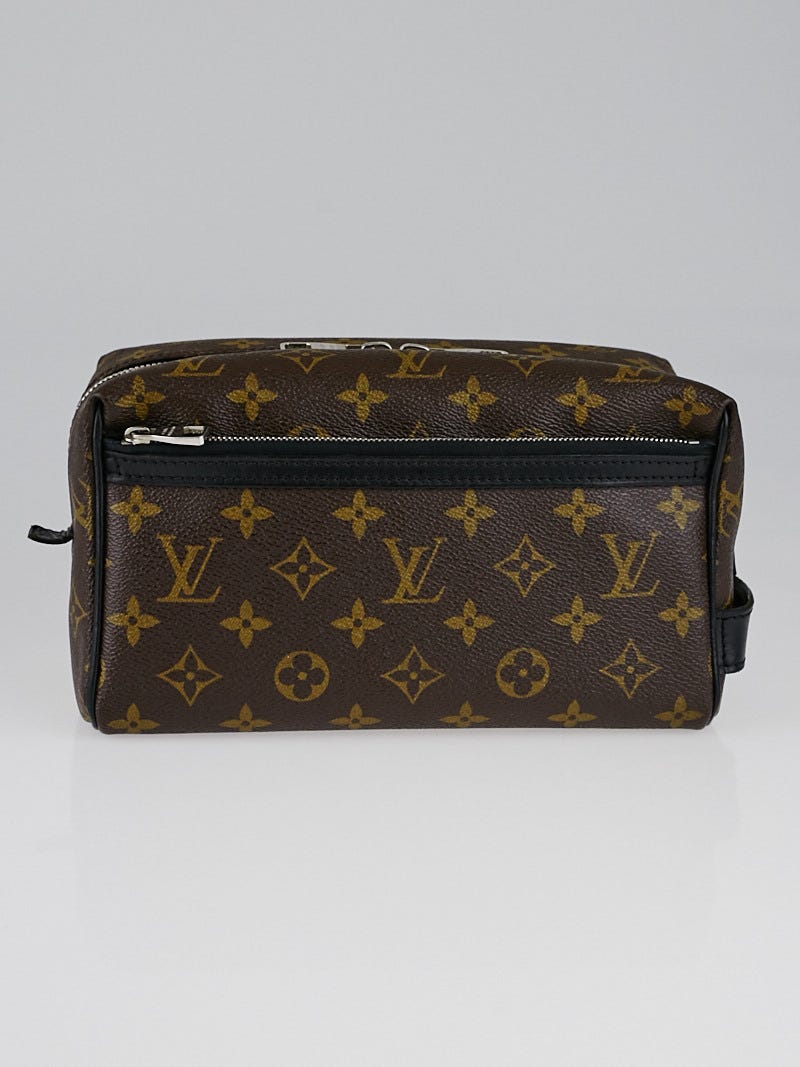 Louis Vuitton Monogram Macassar Canvas Toiletry Kit Bag | Yoogi's Closet