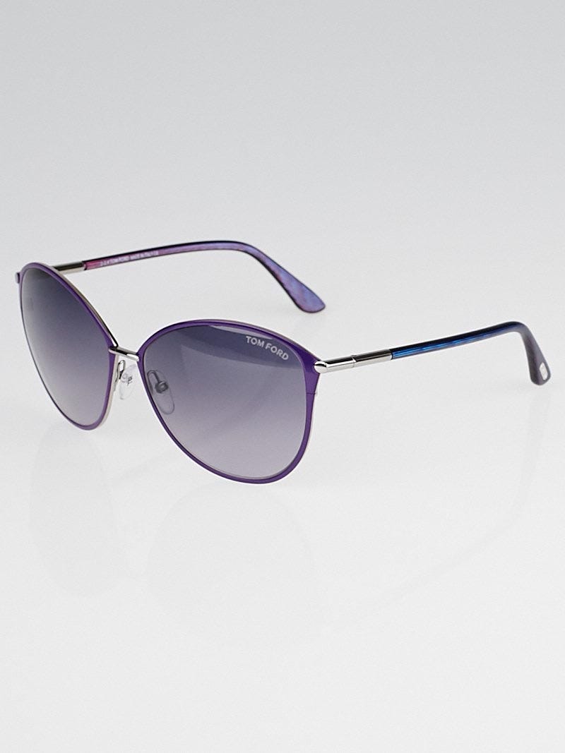 Tom Ford Purple Frame Penelope Sunglasses TF320 | Yoogi's Closet