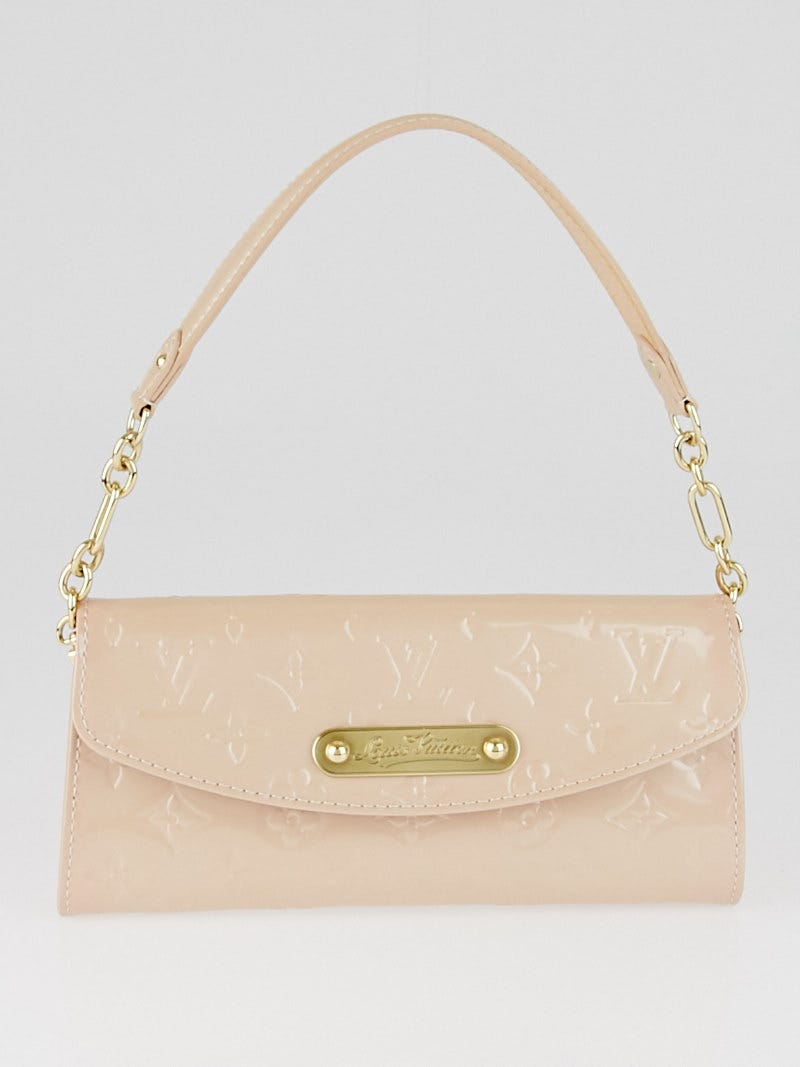 Louis Vuitton Rose Florentine Monogram Vernis Sunset Boulevard Bag ...
