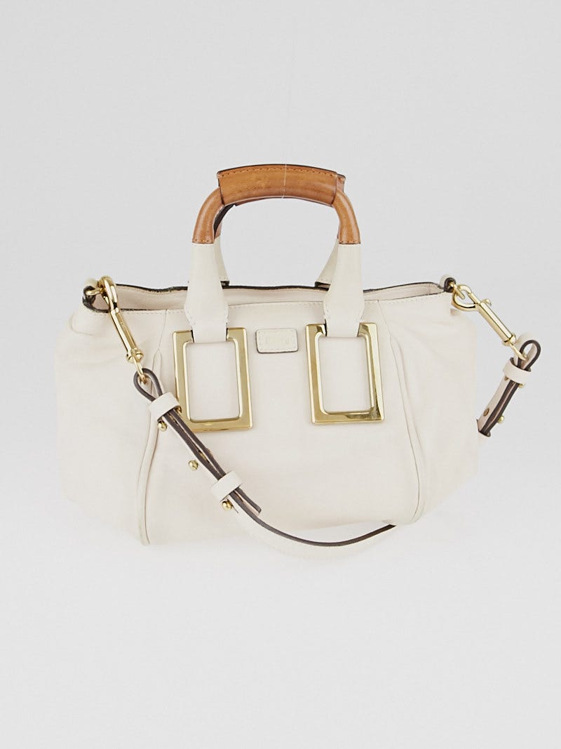 Chloe Light Pink Leather Mini Ethel Crossbody Bag | Yoogi's Closet