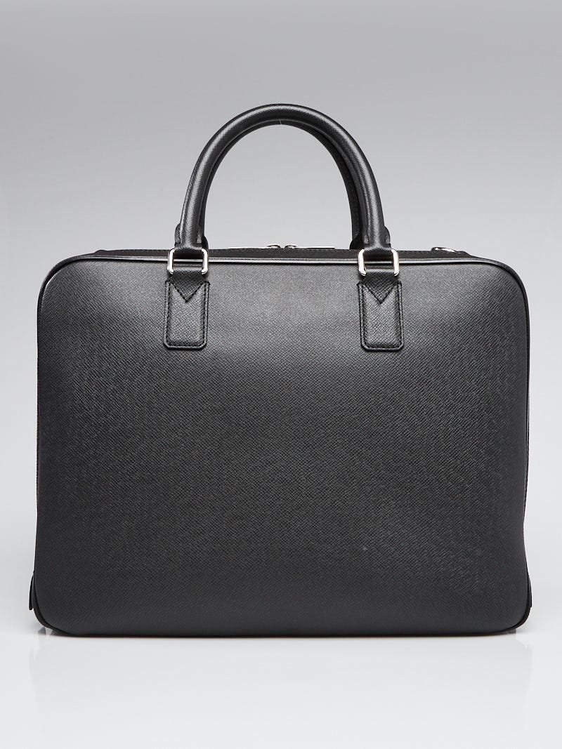 Louis Vuitton Black Taiga Alexander Briefcase | Yoogi's Closet