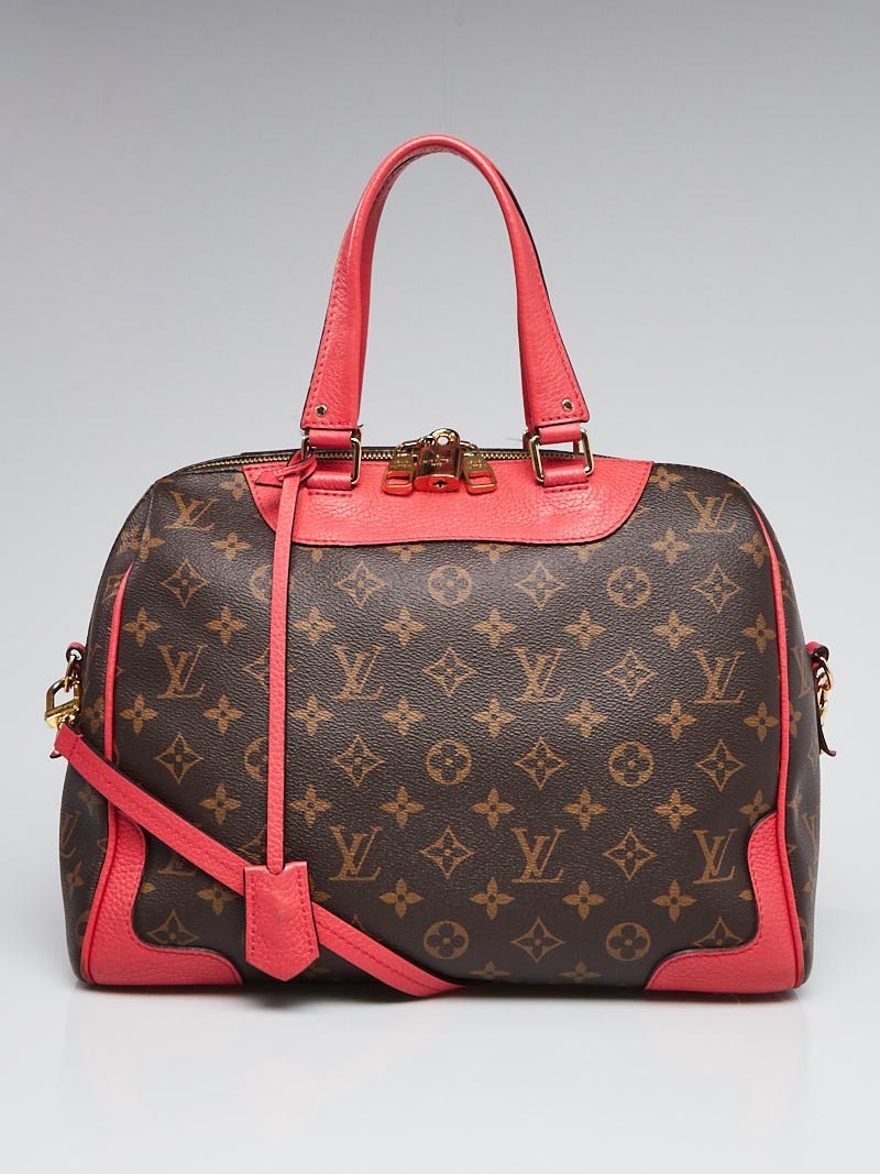 Louis Vuitton Poppy Leather and Monogram Canvas Retiro NM Bag | Yoogi's ...