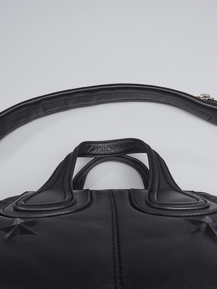 Givenchy Black Leather Large Stars Nightingale Bag | Yoogi's Givenchy Black Leather Large Stars Nightingale Bag | Yoogi's