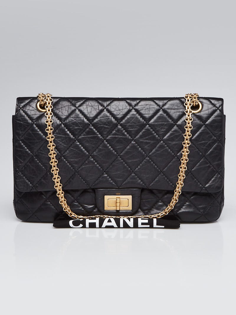 Chanel Black 2.55 Reissue Quilted Classic Calfskin Leather Chanel Black 2.55 Reissue Quilted Classic Calfskin Leather