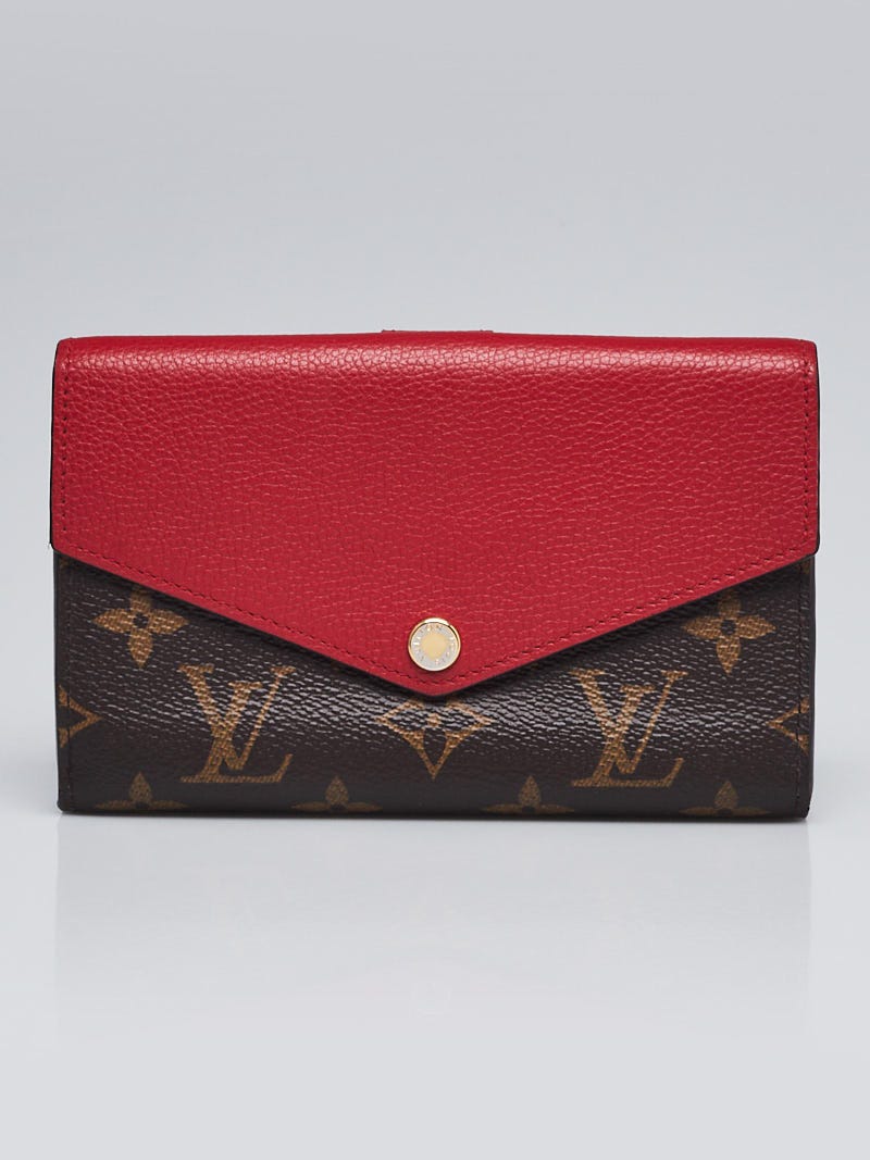 Louis Vuitton Cerise Monogram Canvas Pallas Compact Wallet | Yoogi's Closet