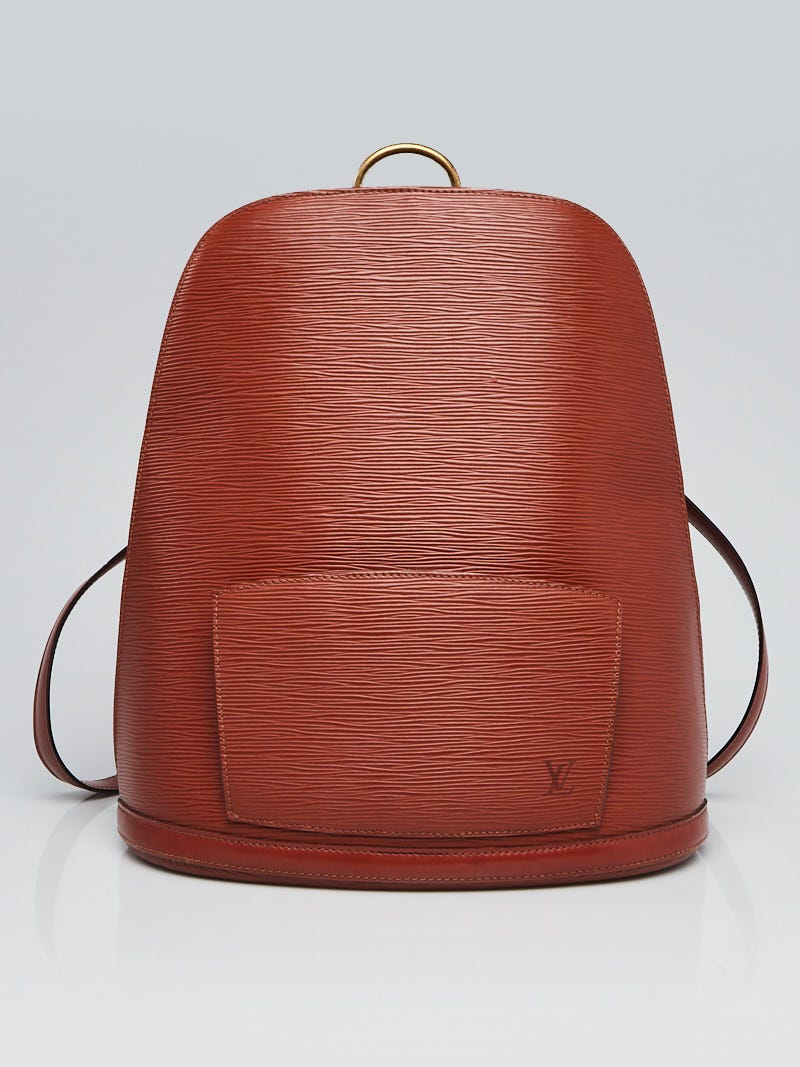 Louis Vuitton Kenyan Fawn Epi Leather Gobelins Backpack Bag | Yoogi's ...