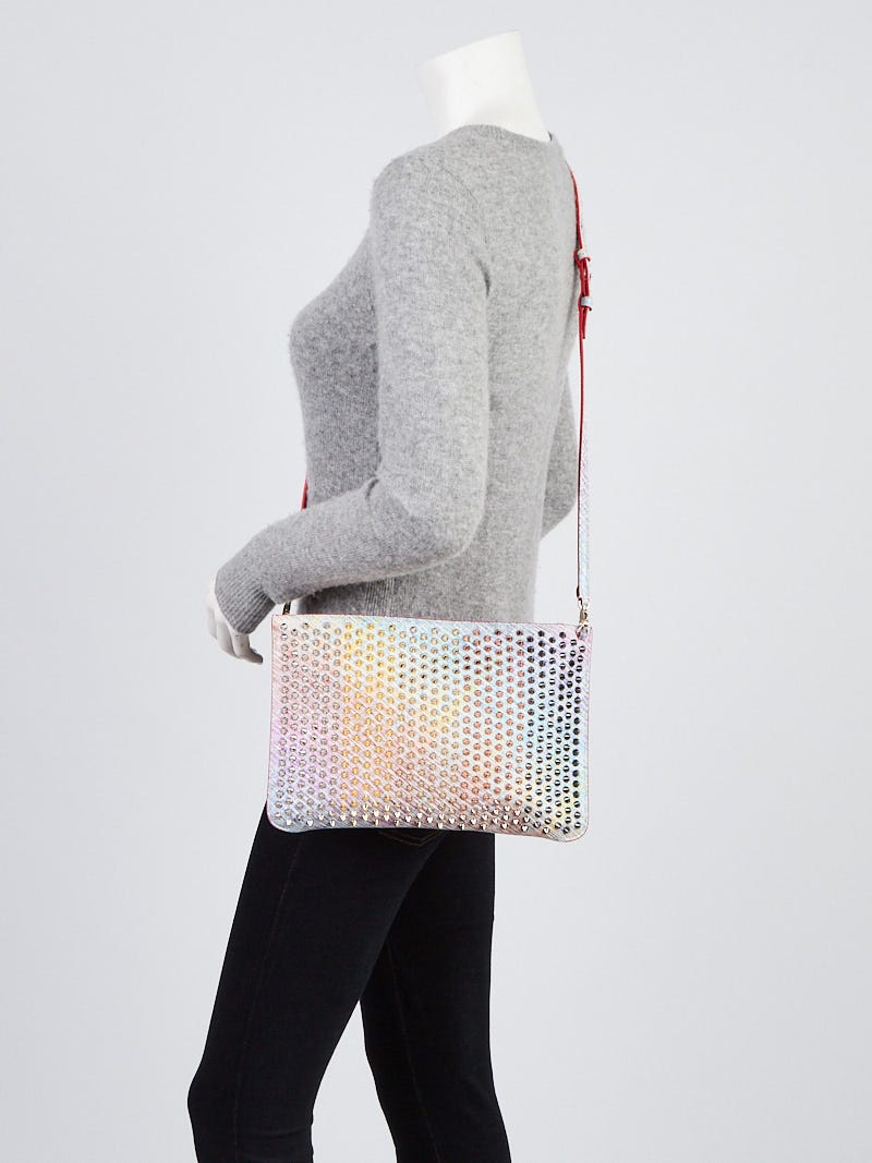 Christian Louboutin Metallic Rainbow Multicolor Leather Christian Louboutin Metallic Rainbow Multicolor Leather