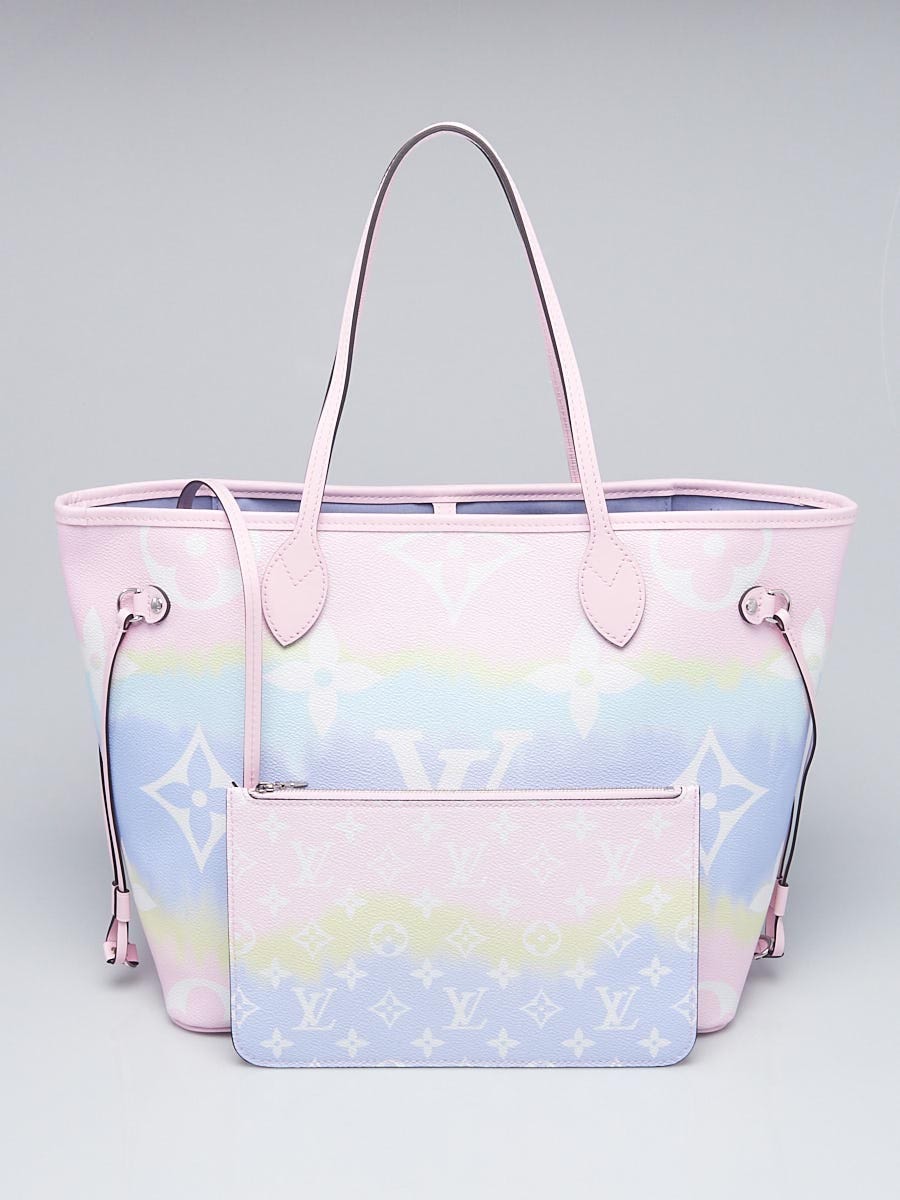 Louis Vuitton Pastel Monogram Giant Canvas Escale Neverfull MM NM Bag ...