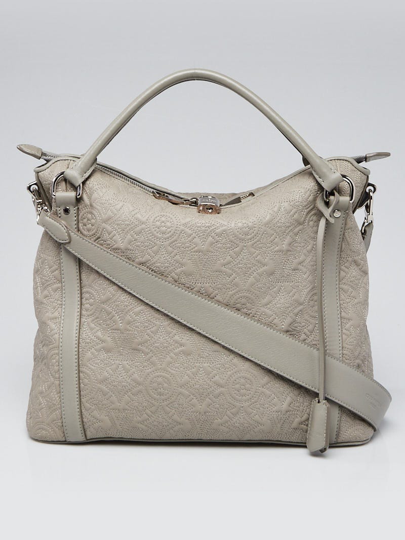 Louis Vuitton Gris Antheia Monogram Antheia Leather Ixia PM Bag | Yoogi ...