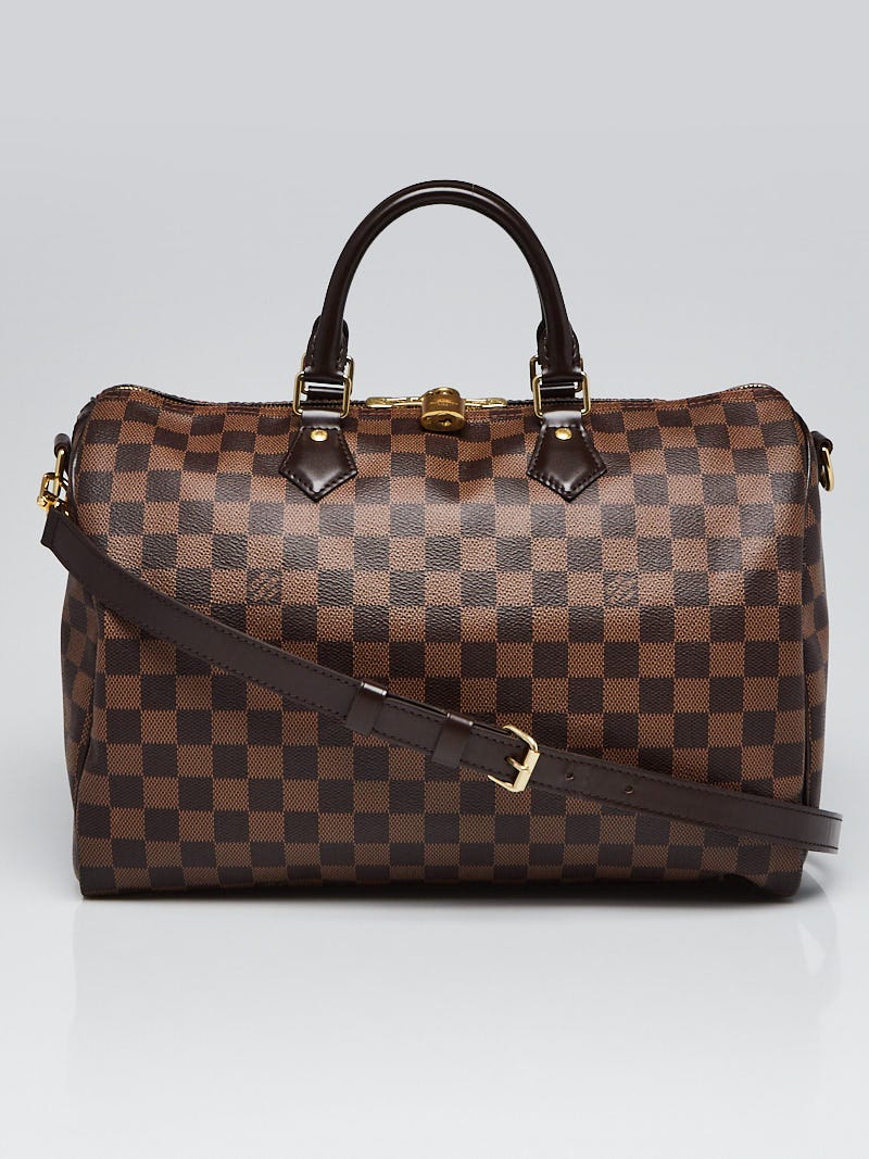 Louis Vuitton Damier Canvas Speedy Bandouliere 35 Bag | Yoogi's Closet