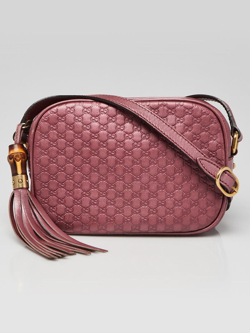 Gucci Pink Micro Guccissima Leather Disco Shoulder Bag | Yoogi's Closet