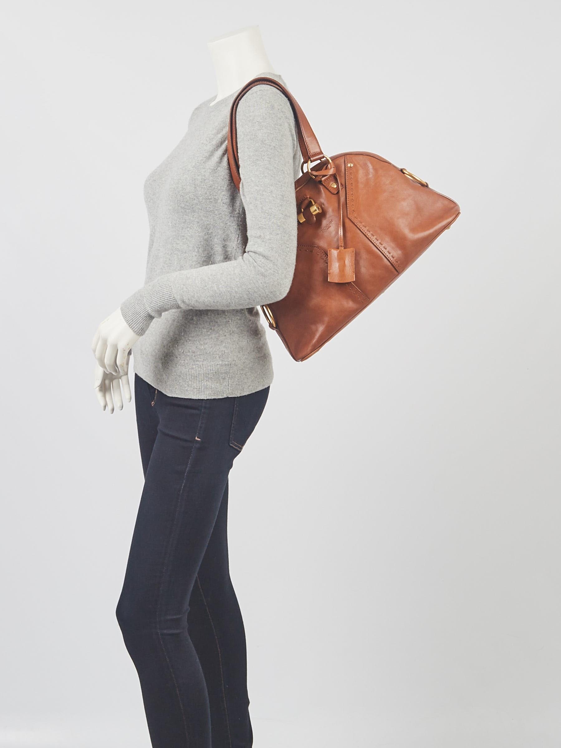 Yves Saint Laurent Brown Leather Medium Muse Bag | Yoogi's Yves Saint Laurent Brown Leather Medium Muse Bag | Yoogi's