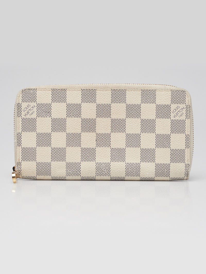Louis Vuitton Damier Azur Canvas Zippy Wallet | Yoogi's Closet