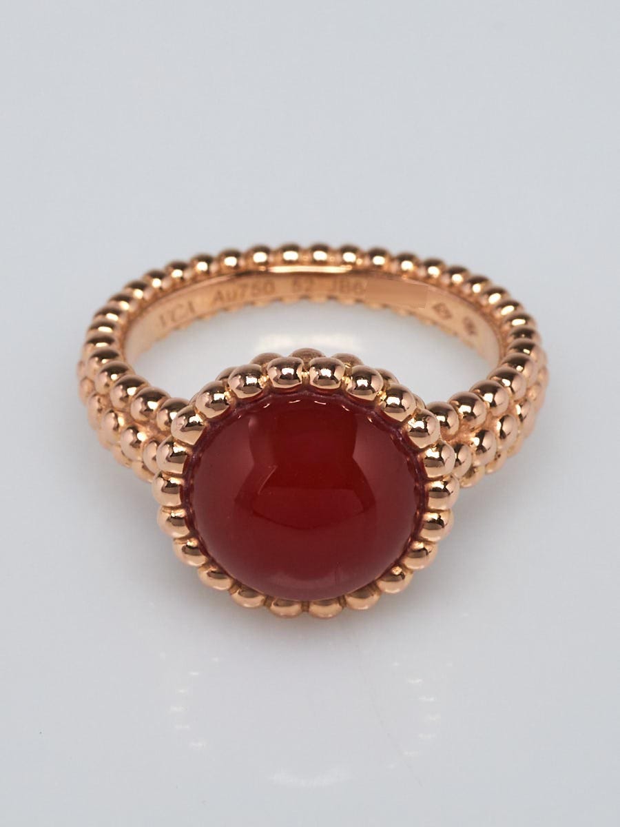 Vca carnelian ring store