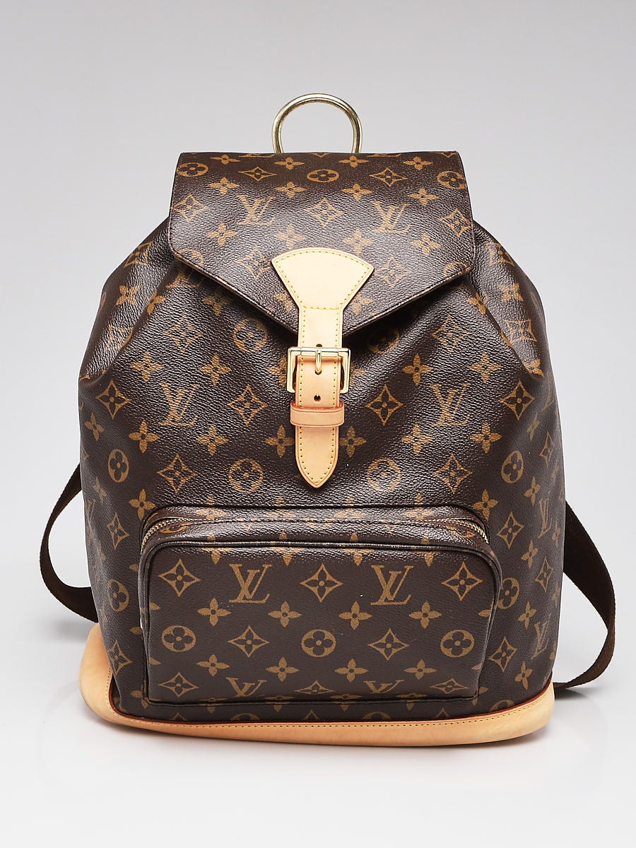 Louis Vuitton Monogram Canvas Montsouris GM Backpack Bag | Yoogi's Closet