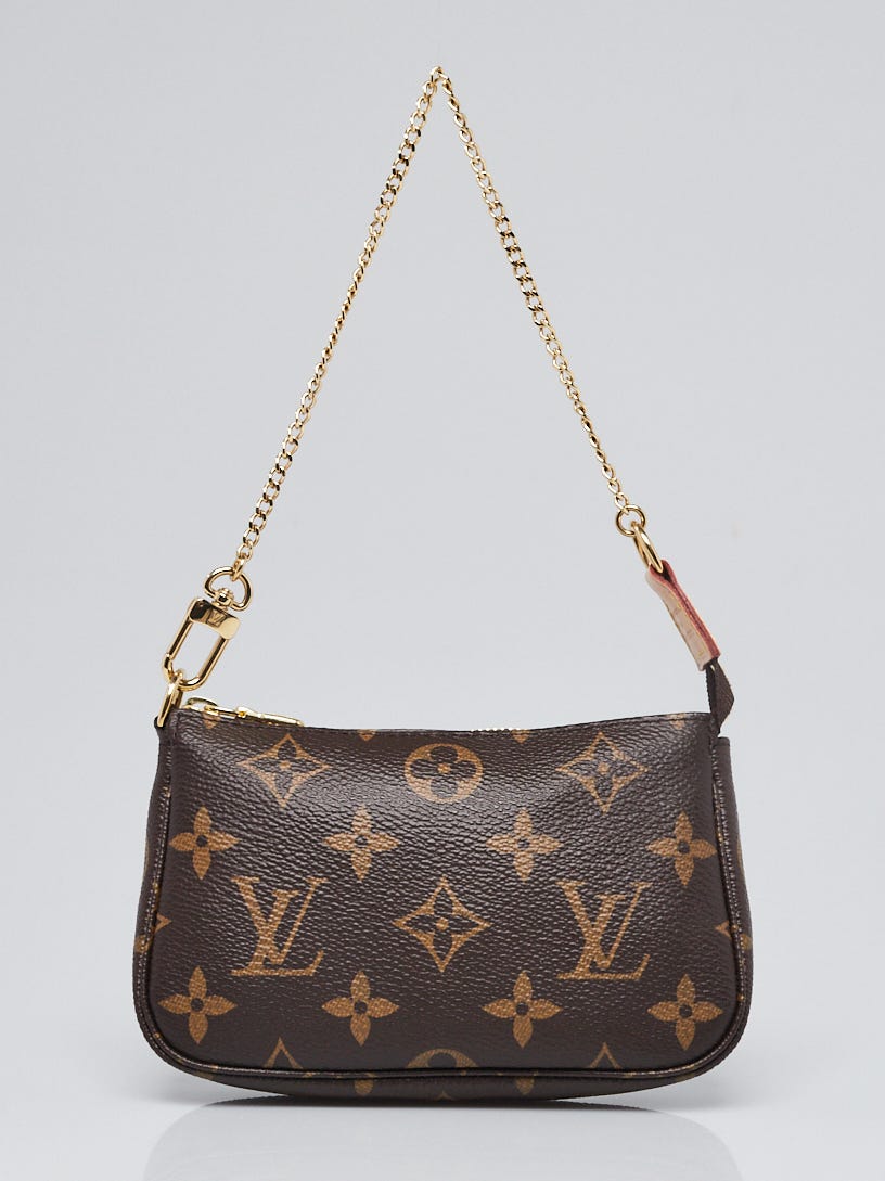 Louis Vuitton Monogram Canvas Mini Accessories Pochette Bag | Yoogi's ...