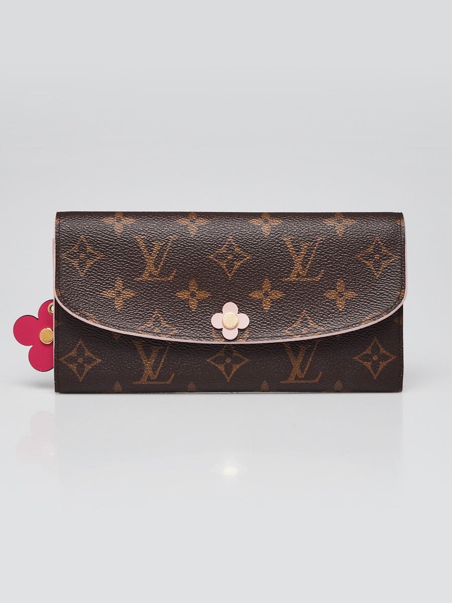 Louis Vuitton Monogram Canvas Rose Ballerine Emilie Bloom Flowers ...
