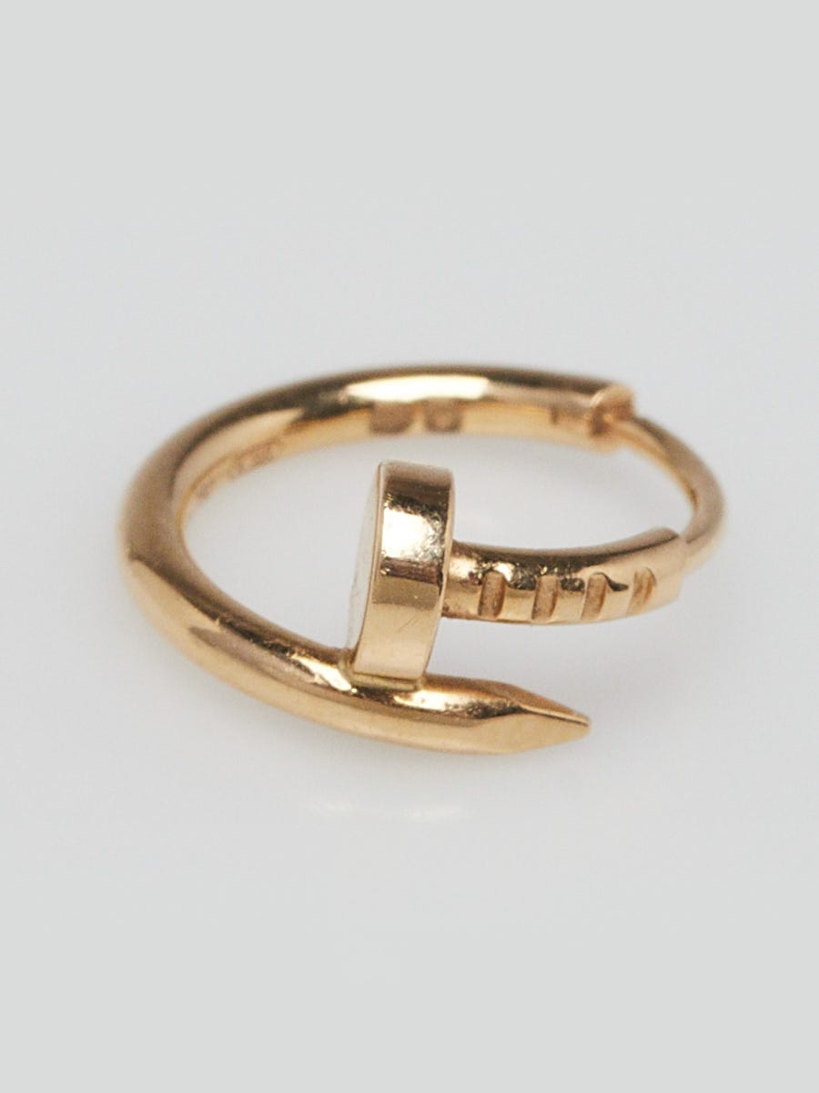 Cartier 18k Yellow Gold Juste un Clou Single Earring | Yoogi's Closet