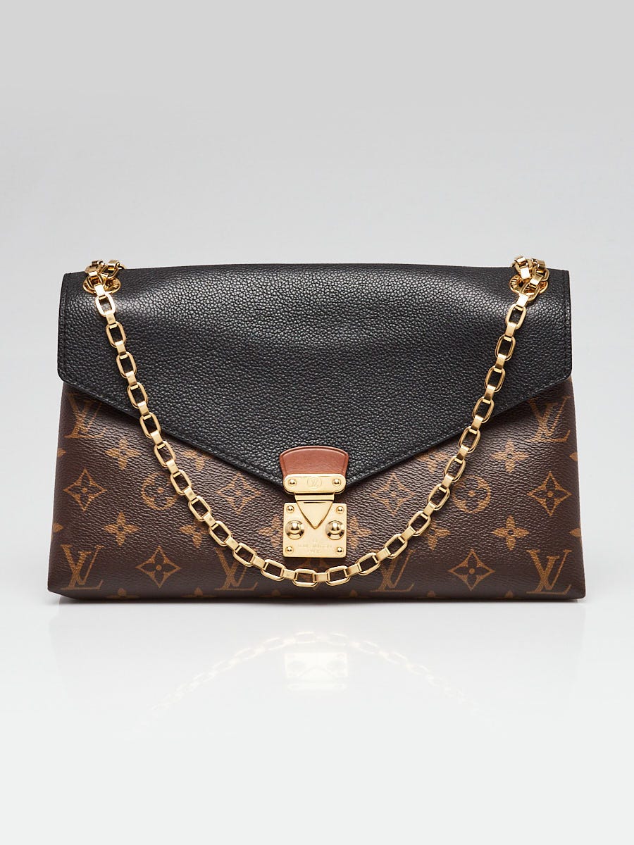 Louis Vuitton Black Monogram Canvas Pallas Chain Bag | Yoogi's Closet