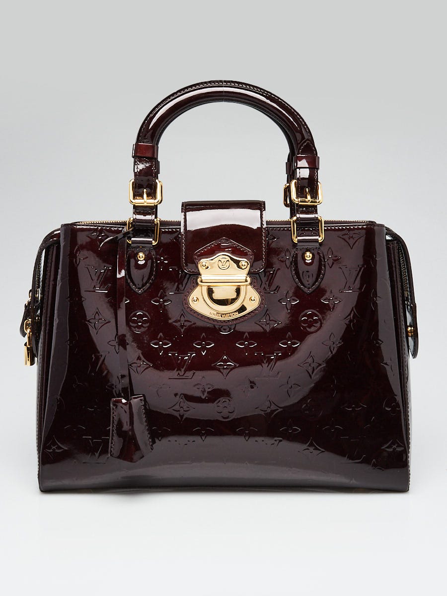 Louis Vuitton Amarante Monogram Vernis Melrose Bag | Yoogi's Closet