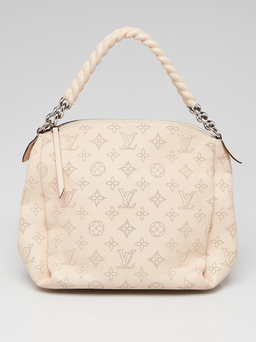 Louis Vuitton Cream Monogram Mahina Leather Babylone BB Bag w/o Strap | Yoogi's Closet