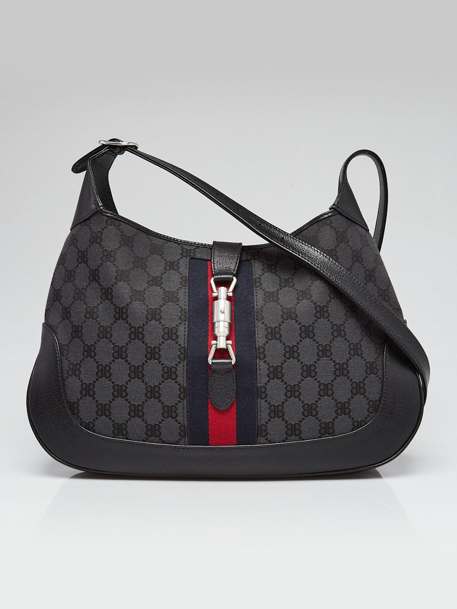 Balenciaga x Gucci Grey/Black Coated Canvas/Leather The Hacker Project ...