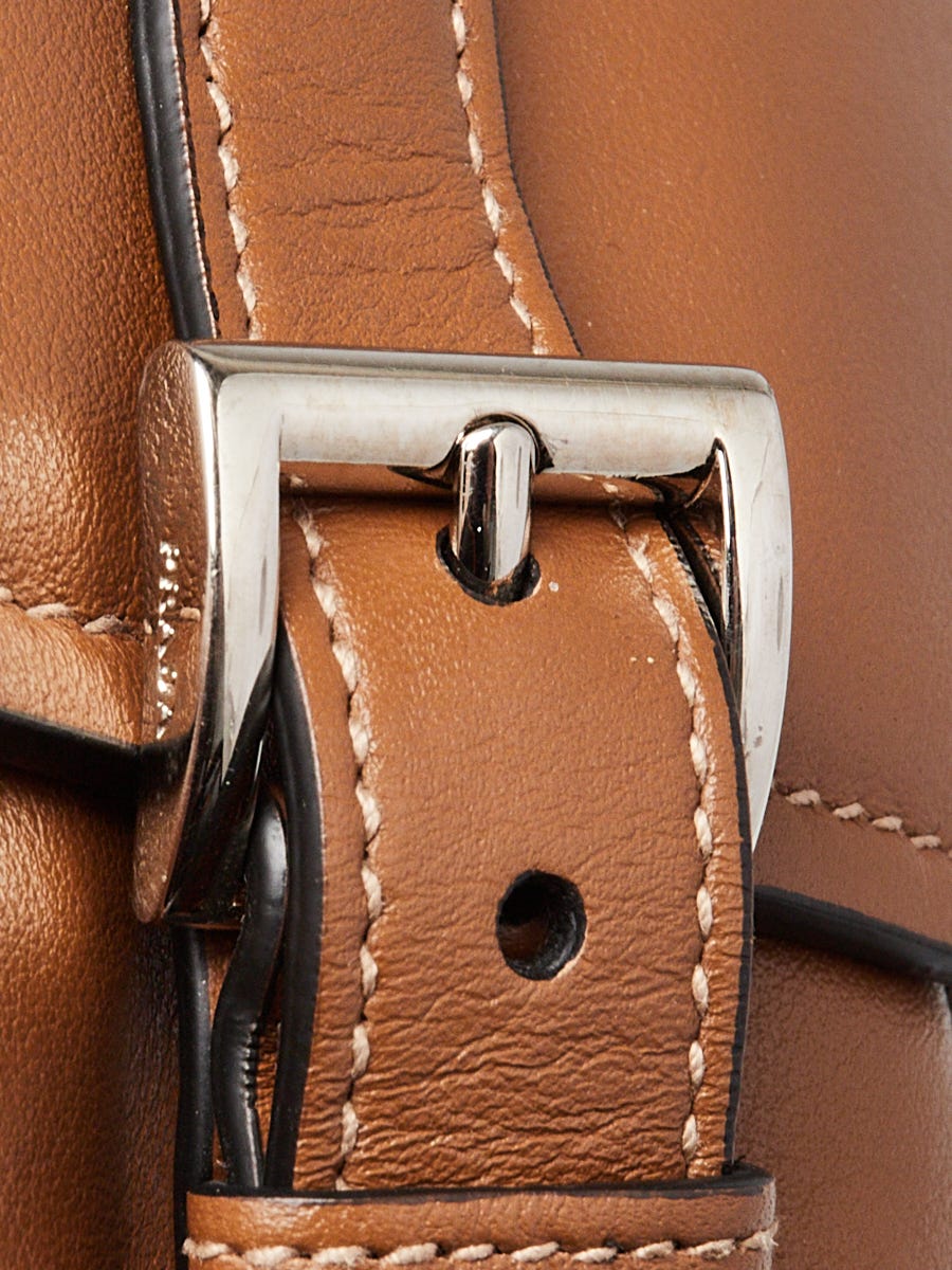 Prada Cannella Soft Calf Leather Messenger Bag BT953L Prada Cannella Soft Calf Leather Messenger Bag BT953L
