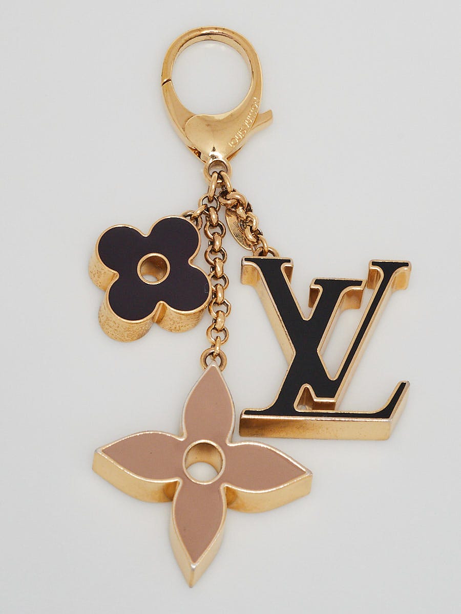 Louis Vuitton Fleur de Monogram Key Chain and Bag Charm | Yoogi's Closet