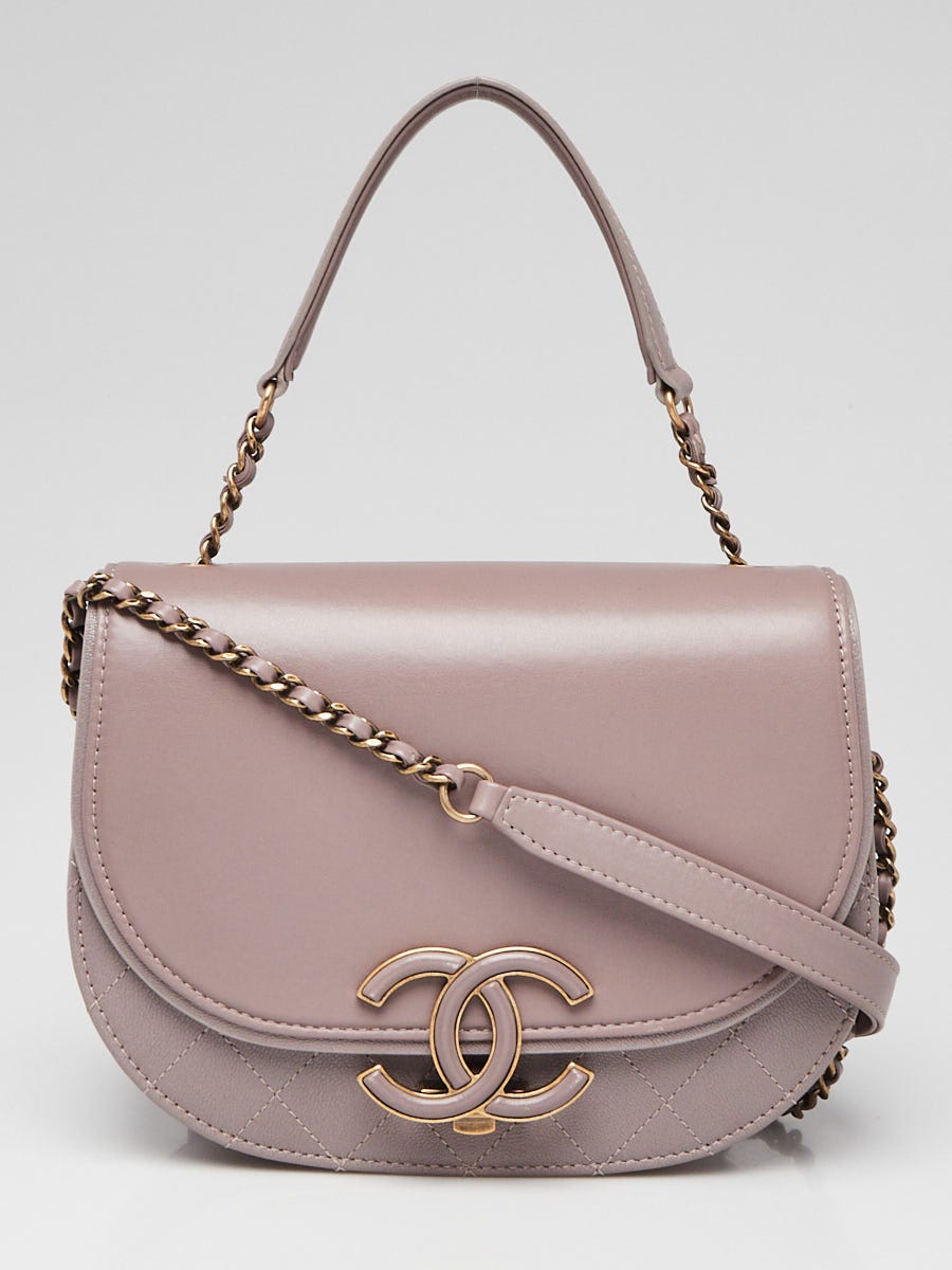 Chanel Grey Leather Coco Curve | Yoogi's Closet
