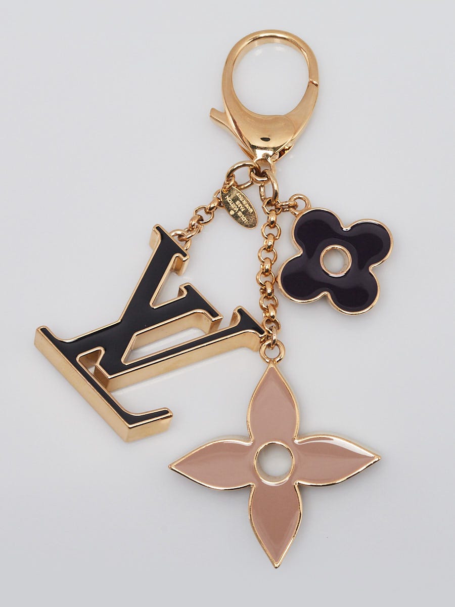Louis Vuitton Fleur de Monogram Key Chain and Bag Charm | Yoogi's Closet