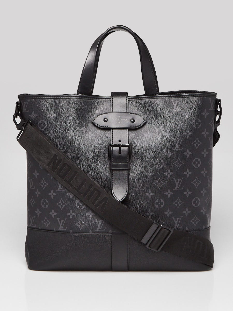 Louis Vuitton Monogram Eclipse Reverse Canvas Samur Tote Bag | Yoogi's ...