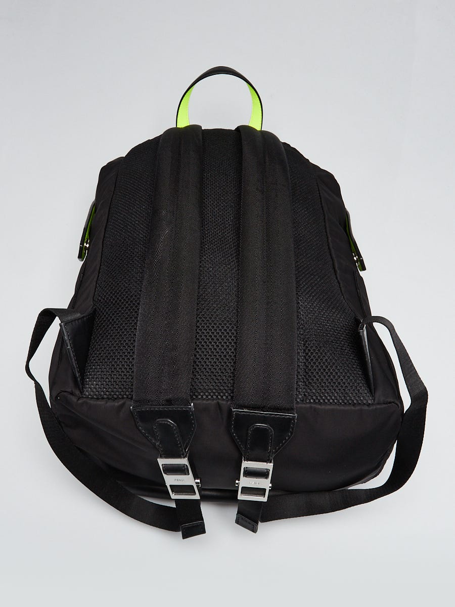 Fendi Black Nylon Backpack Bag 7VZ035 | Yoogi's Closet Fendi Black Nylon Backpack Bag 7VZ035 | Yoogi's Closet