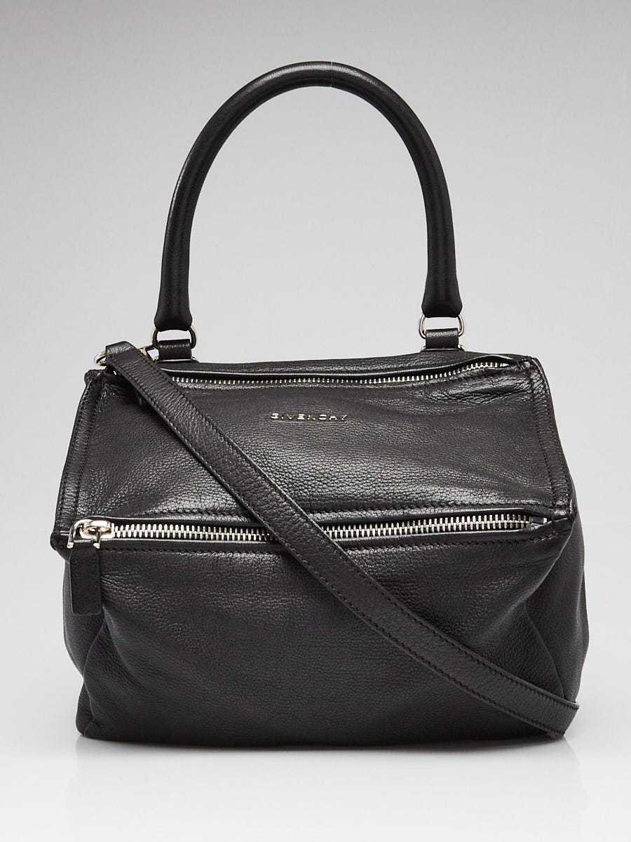 Givenchy Black Sugar Goatskin Leather Small Pandora Bag | Yoogi's Closet