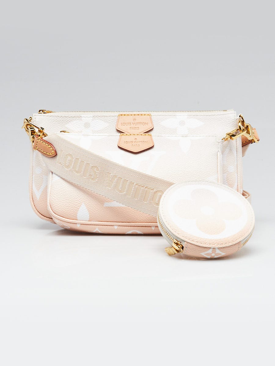 Louis Vuitton Limited Edition Brume Monogram Giant Canvas By the Pool ...