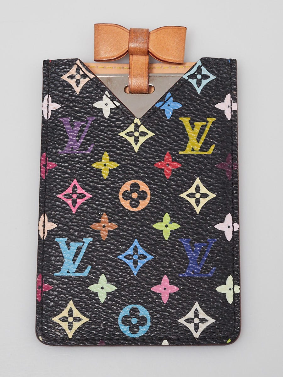 Louis Vuitton Black Monogram Multicolore Etui Miroir Mirror and Case ...
