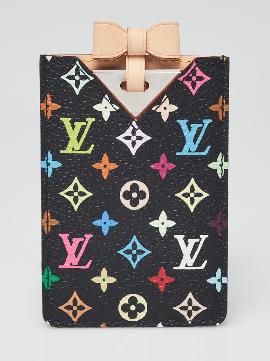 Louis Vuitton Black Monogram Multicolore Etui Miroir Mirror and Case ...