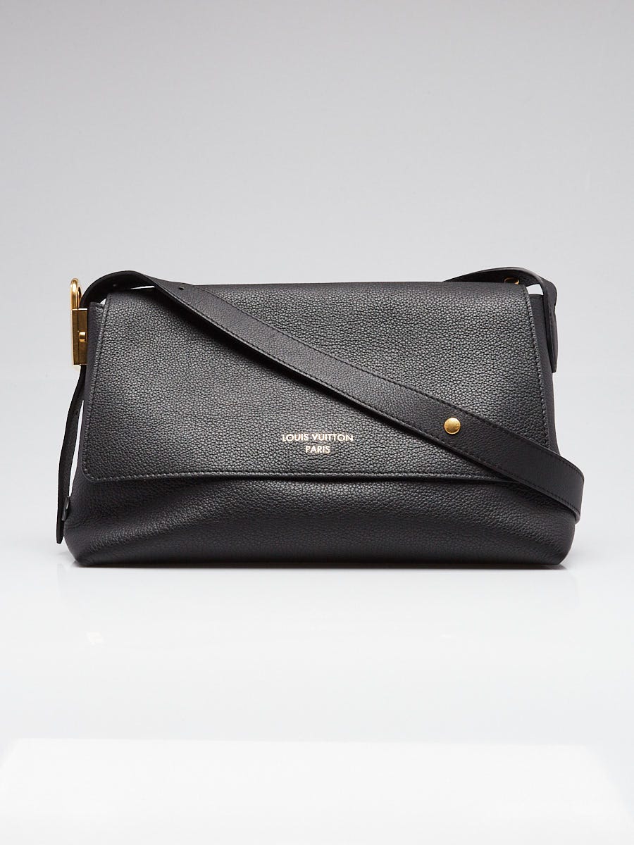 Louis Vuitton Black Calfskin Leather Low Key Messenger Bag | Yoogi's Closet