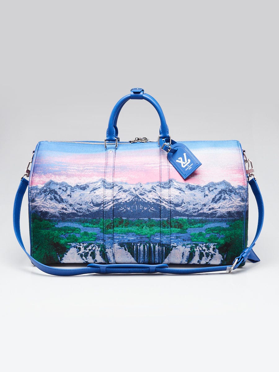 Louis Vuitton Multicolor Landscape Canvas Keepall 50 Bandoulière Bag ...