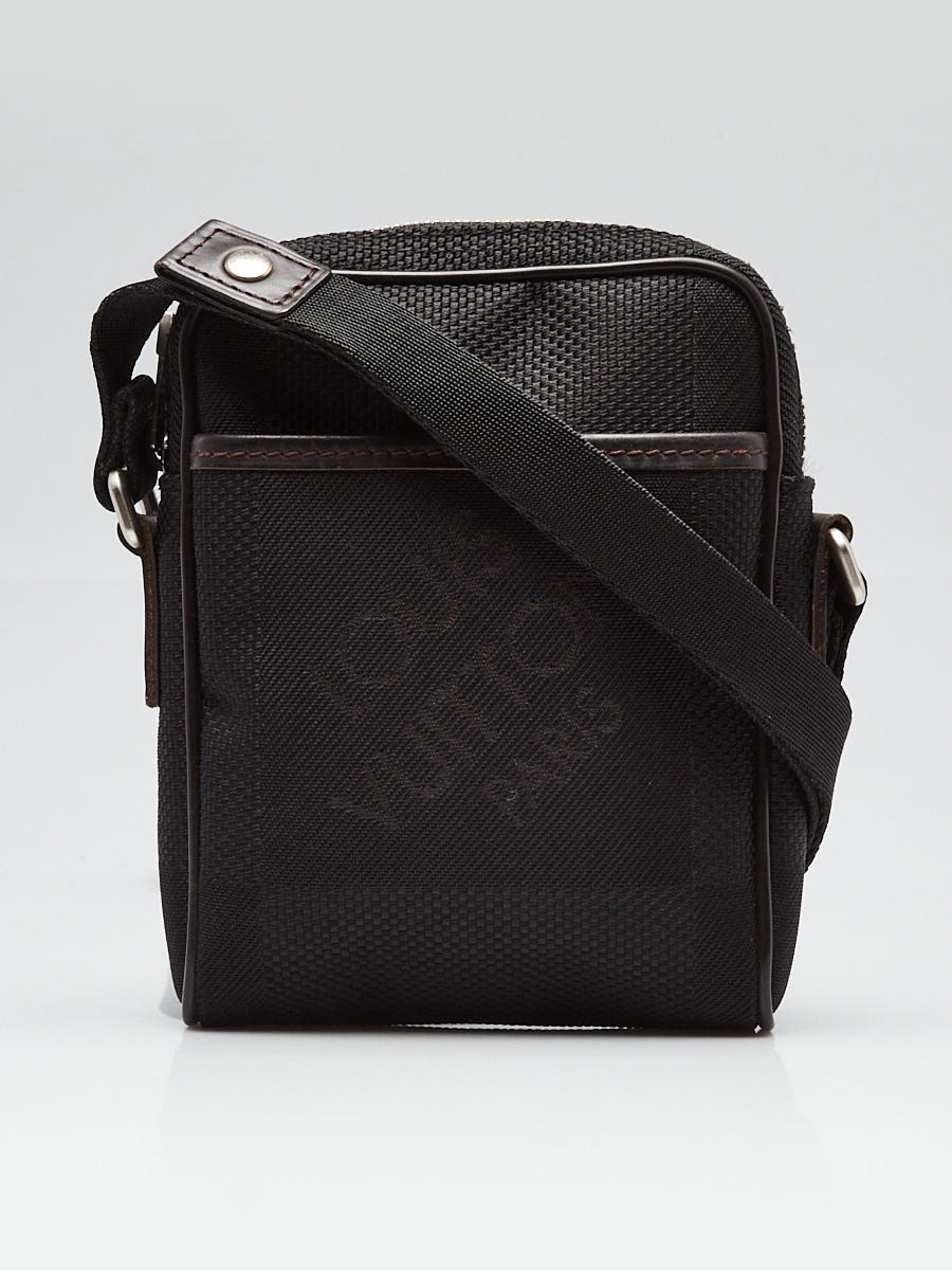 Louis Vuitton Black Damier Geant Mini Citadin Messenger Bag | Yoogi's ...