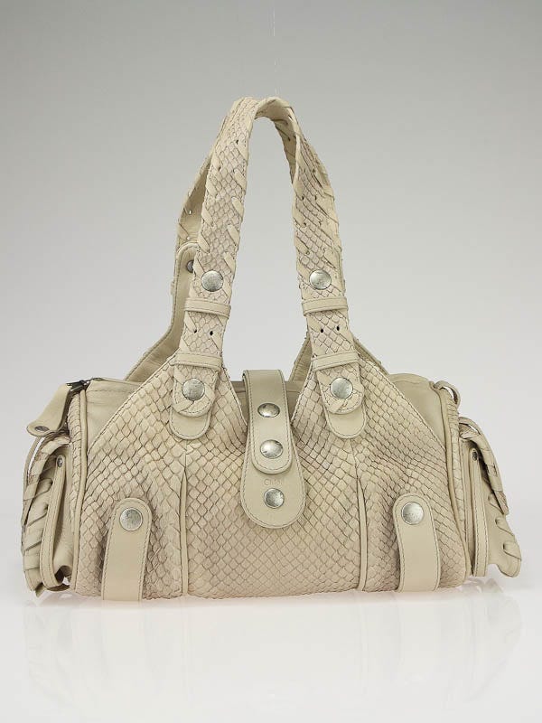Chloe Mastic Python Silverado Medium Bag | Yoogi's Closet