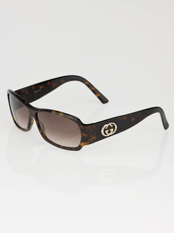Gucci Tortoise Shell Brown GG Logo Sunglasses- 2935/S | Yoogi's Closet